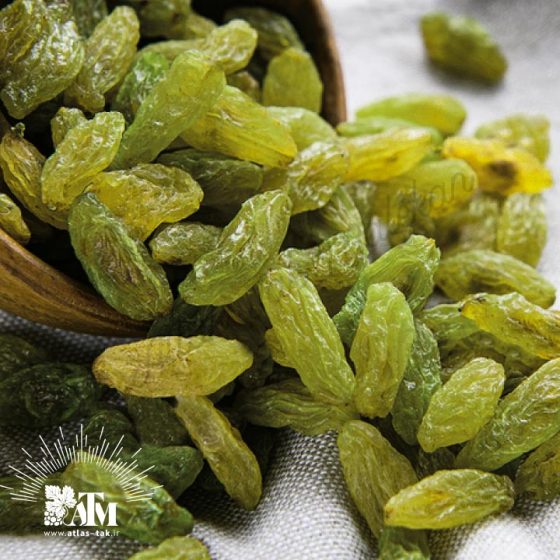 Green Kashmari Raisins – Atlas Tak Malekan Raisins Co